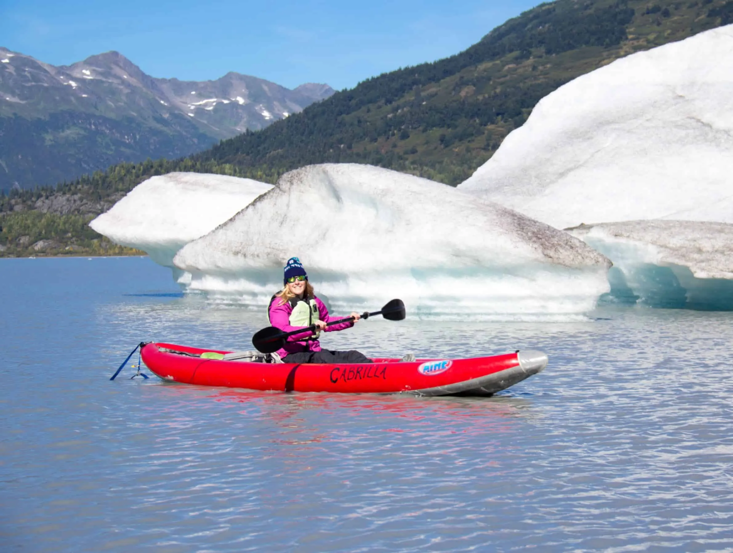 ARC Inflatable Kayaking Spencer Glacier – Alaska Rivers Company